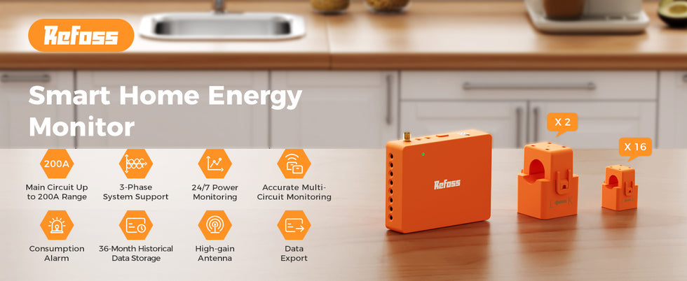 Refoss Open API Smart Energy Monitor, EM16P – Refoss Official Store